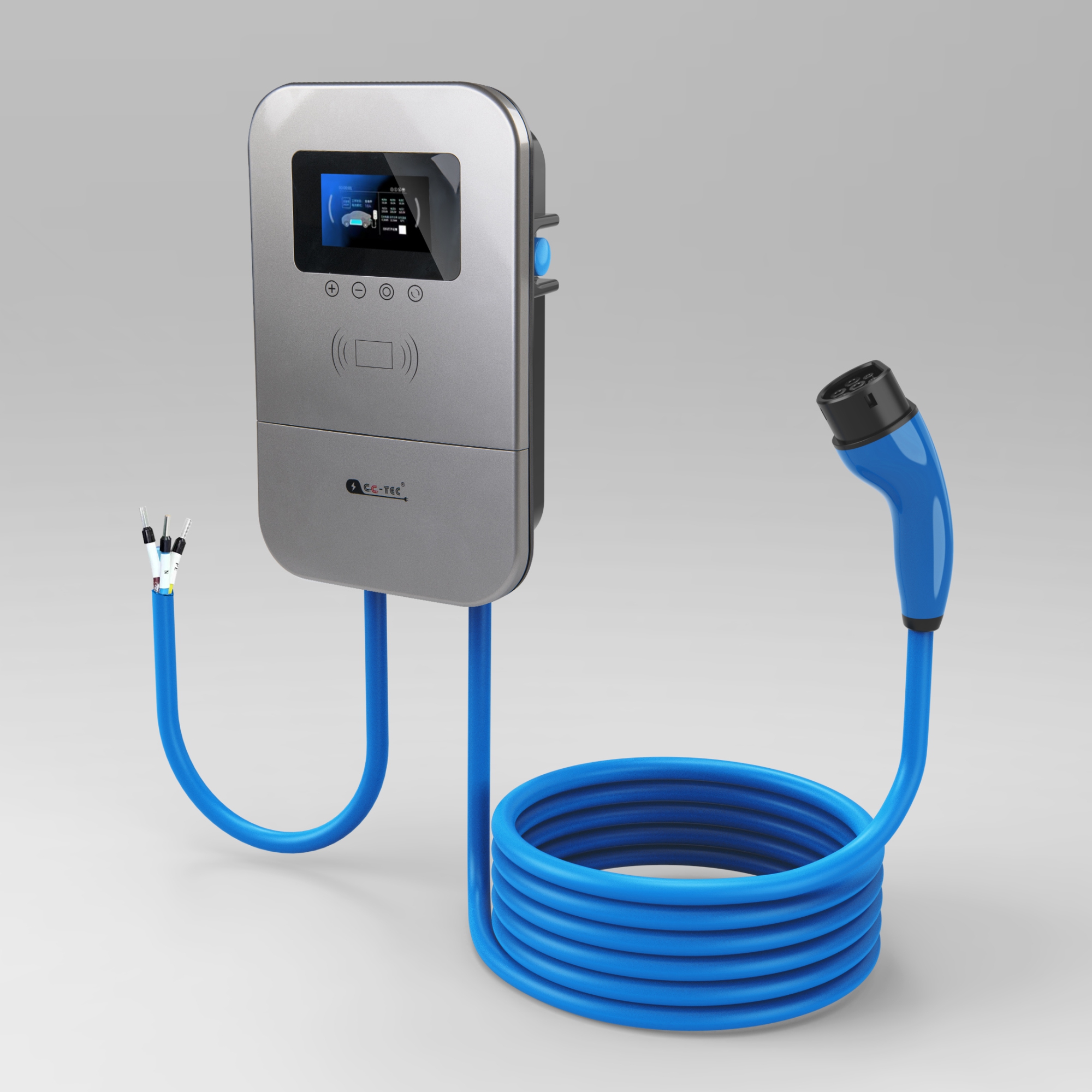 Wallbox EV Charger W1001-E2001-(16/32)A-3P - 中山市国广新能科技有限公司